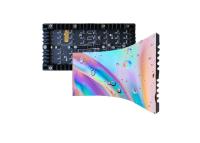 China P1.579 Curved Flexible LED Module 240x120mm Round Outdoor Advertising Screen 401111 Pixels for sale