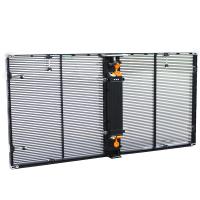 China P3.91 Flexible LED Transparent Display Screen 1000x500mm 5500cd/m2 for Glass Curtain Wall for sale