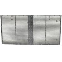 China P3.91 Flexible LED Transparent Display Screen 1000x500mm 5500cd/m2 for Glass Curtain Wall for sale
