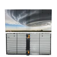 China P3.91-7.82 Full Color See Through LED Display 1000x500mm High Transparency 70% for Storefront Advertising for sale