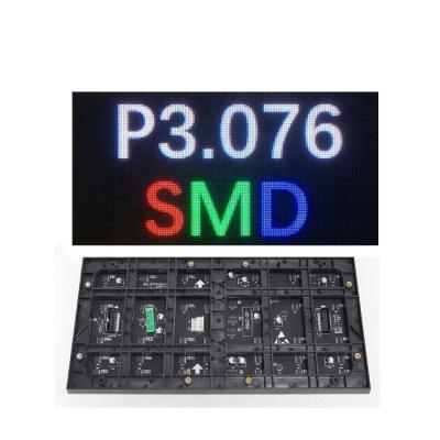 China Indoor Full Color SMD LED Display Module P3.076 320x160mm 3840Hz Refresh Rate for sale