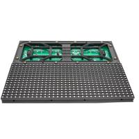 China P10 Outdoor Monochrome LED Display Module 320x160mm Signboard Screen 10000 Dots for sale