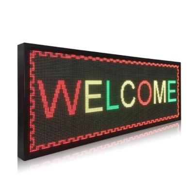 China Monochrome P10 SMD Outdoor LED Display 960x960mm 10mm Pixel Pitch for sale