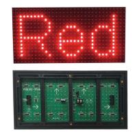 China 10mm Single LED Moving Message Display Sign P10 Smd LED Module 320*160mm for sale