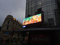 China P3 Outdoor Full Color RGB LED Display 480x480mm Cabinet 5000nits Fixed Advertising Video Wall for sale