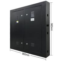 China P4 960x960mm Outdoor LED Display Cabinet Waterproof Iron Cabinet 5500nits 1R1G1B for sale