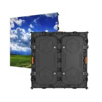 China IP65 Outdoor P4 LED Display Cabinet 960x960mm Die Casting Aluminum Waterproof Video Wall for sale