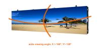 China P2.6 Fixed LED Display 3840Hz Digital Advertising Board 1R1G1B 1000x250mm for sale