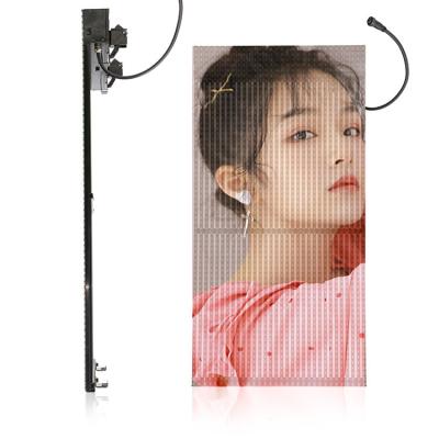 China SMD3535 LED Glass Screen Hologram Mesh Display 25mm Module CE FCC IP65 for sale