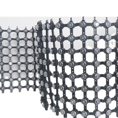 China 24.3W IP66 LED Curtain Screen P40 P50 P55 P62.5 P75 P100 Outdoor Mesh Display for sale