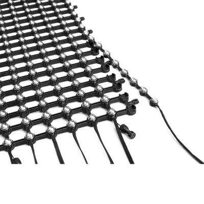 China IP66 Lightweight LED Mesh Display P50 P35 P85 100 Lights per m² for Media Facade for sale