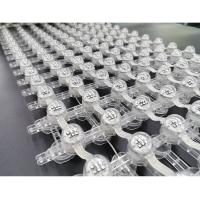 China IP65 Flexible LED Glass Screen Pixel Mesh DMX Controller P75 High Brightness for sale