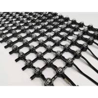 China Transparent Flexible LED Mesh Screen P50 P40 P80 for Facade Lighting Outdoor Display for sale