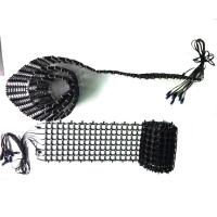 China P150 Waterproof RGB LED Mesh Screen 8m Flexible Curtain Display for Outdoor Advertising for sale