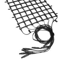 China P150 Waterproof RGB LED Mesh Screen 8m Flexible Curtain Display for Outdoor Advertising for sale