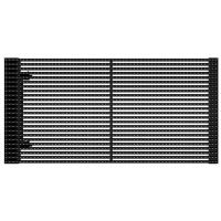 China Waterproof LED Mesh Curtain Transparent Billboard P8.3 Video Wall Display 6000W Brightness for sale