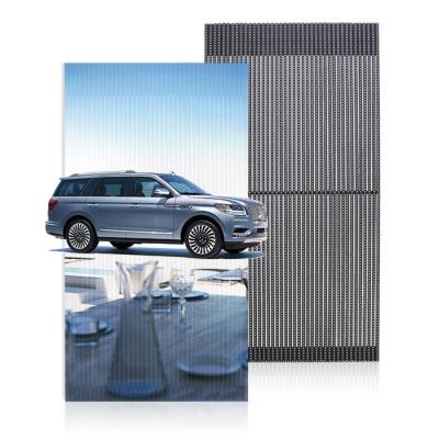 China P16 Transparent Outdoor LED Display Screen Media Facade 1920Hz 1000x500mm for sale