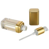China 15ml Square Acrylic Bottle Skin Care Cream Cosmetic Bottle In Plastic for sale