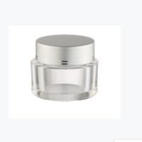 China 10g Acrylic Cosmetic Jar Made From PP Body Material And PMMA Base Material for sale