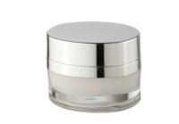 China Personal Care Cosmetic Acrylic Bottle Jar For Skin Care Cream In Industrial Setting for sale