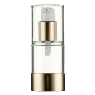 China 20ml 30ml 40ml 50ml Oval Shape Airless Bottle for Eye Cream Sealing Type Pump Sprayer for sale