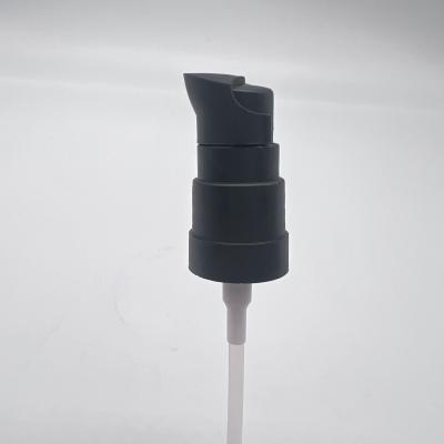 China 18/410 18/415 PP Plasic Cosmetic Cream Pump With Clip For Bottles for sale