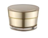 China Custom Made Acrylic Empty Cosmetic Jars 67/76mm Diameter Cream Cosmetic Jar for sale