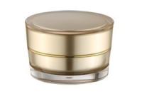 China Custom Made Acrylic Empty Cosmetic Jars 67/76mm Diameter Cream Cosmetic Jar for sale