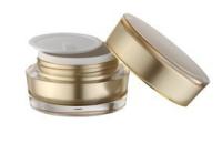 China Custom Made Acrylic Empty Cosmetic Jars 67/76mm Diameter Cream Cosmetic Jar for sale