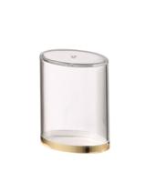 China 98mm Height Oval Shape 20ml Cosmetic Airless Bottle Face Cream Bottle for sale