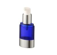 China 98mm Height Oval Shape 20ml Cosmetic Airless Bottle Face Cream Bottle for sale