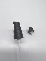 China 18/410 18/415 PP Plasic Cosmetic Cream Pump With Clip For Bottles for sale