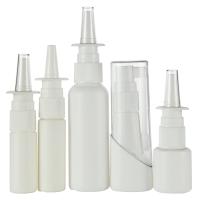 China 10ml 15ml 20ml 30ml 50ml 100ml PE Nose Spray Bottle Nasal Spray Container for sale