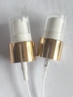 China PP 18/410 20/410 18/415 Plastic Treatment Pump Half Cap For Sun Care Bottle for sale