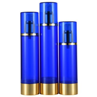 China Convenient 100ml Plastic Cosmetic Vacuum Pump Bottle For Lotion And Easy Dispensing for sale