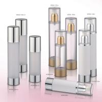 China Convenient 100ml Plastic Cosmetic Vacuum Pump Bottle For Lotion And Easy Dispensing for sale
