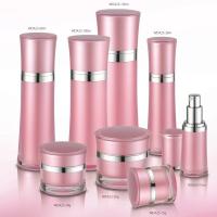 China Golden Square Acrylic Cosmetic Containers Cosmetic Packaging Jars WDA1-50g-A 72.5*62mm for sale
