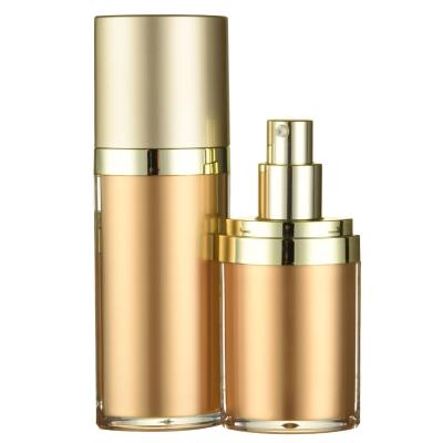 China Eye Shape Cosmetic Acrylic Bottle With 61*42mm Bottle Size Sealing Type Pump Sprayer for sale