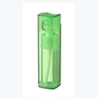 China Customized Colour 10ml Perfume Bottle Square Shape Plastic Perfume Bottle for sale