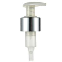 China Silver / Gold Cover Right Left Bottle Lotion Pump 24/410 28/410/24 For Shower Bottle for sale