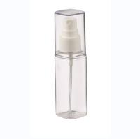 China 50ml Square Perfume Bottle In Customized Colour PETG  Cosmetic Bottle for sale