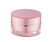China PMMA Base Material 50g Cream Jar Luxury Cosmetic Packaging Jar for sale