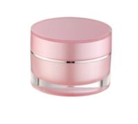 China PMMA Base Material 50g Cream Jar Luxury Cosmetic Packaging Jar for sale