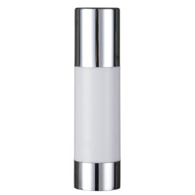 China 80ml Lotion Cream Bottle With Airless Pump And Frost Finish In Plastic Material for sale