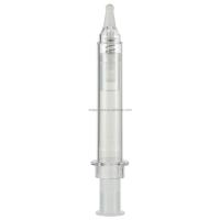 China Customized Colour 10ml Syringe Airless Bottle Empty Cosmetic Bottle For Beauty Care for sale