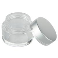 China 10g PMMA Plastic Cosmetic  Jar For Elegant Eye Catching Beauty Essentials Packaging for sale