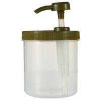 China 410ml PP Plastic Lotion Pump Bottle For Easy Dispensing Of Skincare Products for sale