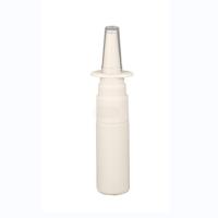 China Collar Material PE 10ml Plastic Nasal Spray Bottles With Sprayer Pump for sale