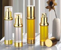 China Aluminum Base 30ml 40ml Eye Cream Bottle Airless Design With PP Collar for sale