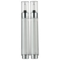 China Customized Printed 15 Ml Airless Bottle PETG Airless Eye Cream Bottle for sale